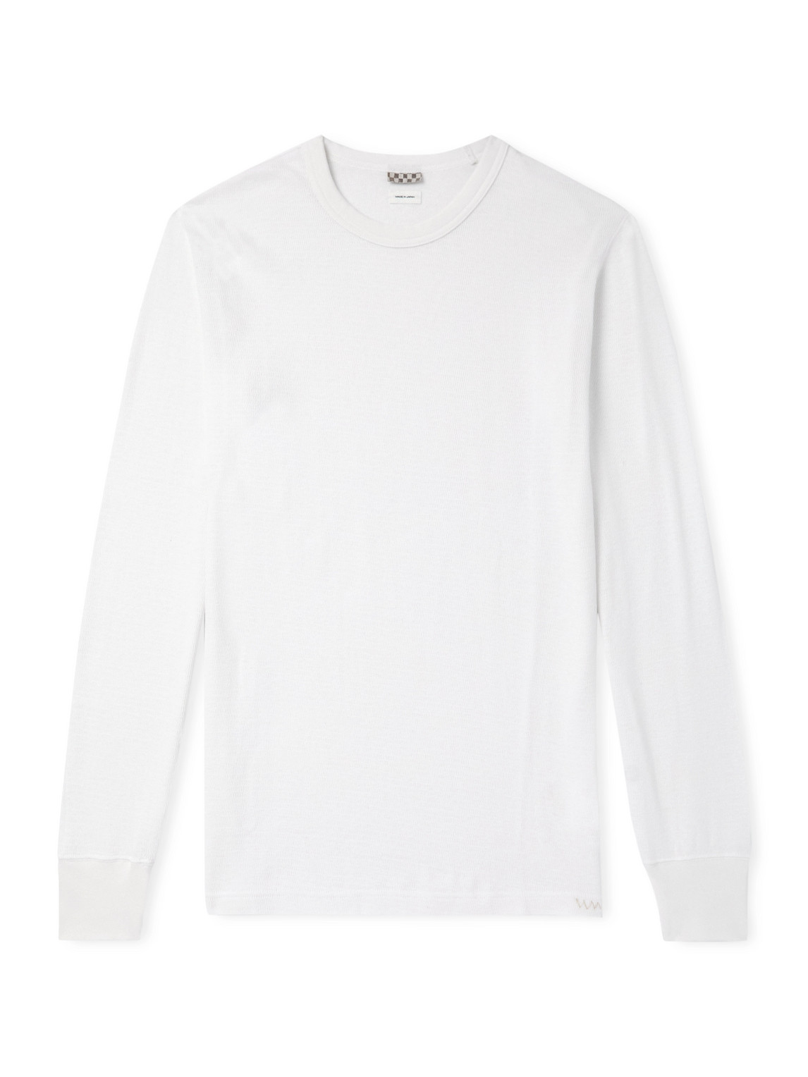 Visvim - Sublig Thermal Cotton and Cashmere-Blend T-Shirt - Curated ...