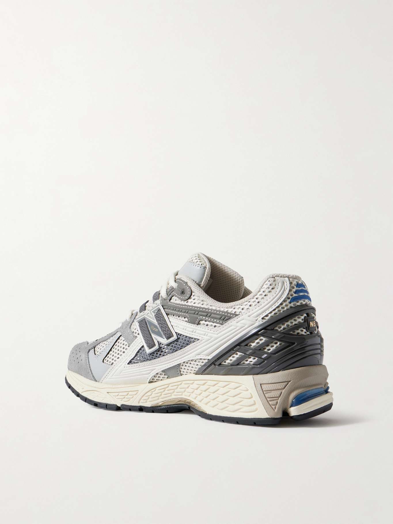 NEW BALANCE 1906 Rubber- and Leather-Trimmed Mesh Sneakers for Men | MR ...