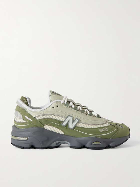 NEW BALANCE M1000 Embroidered Panelled Mesh Sneakers for Men | MR PORTER