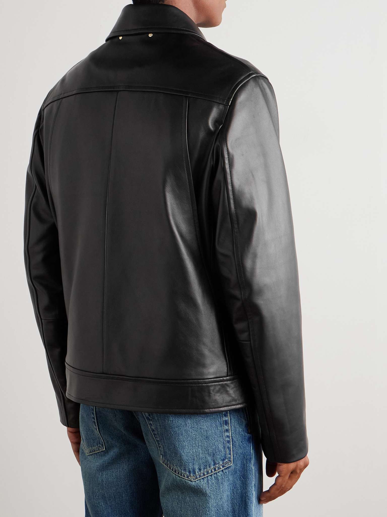 PAUL SMITH Leather Jacket for Men | MR PORTER