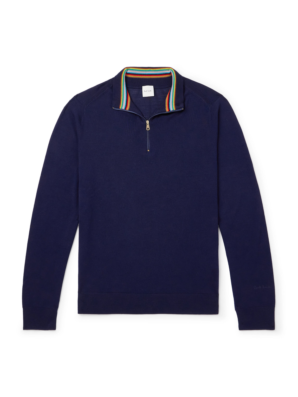 Paul Smith - Merino Wool Half-Zip Sweater - Curated Menswear