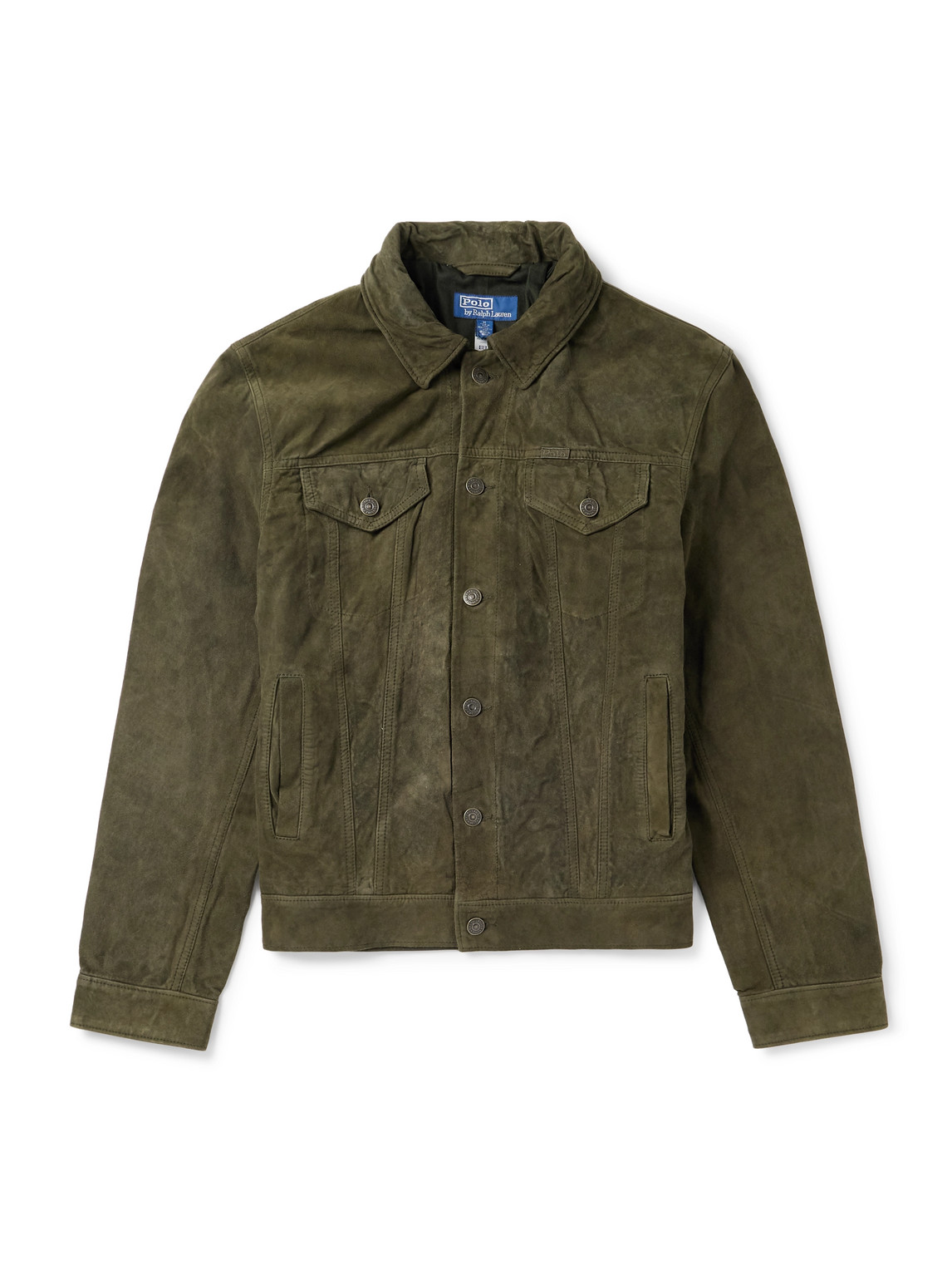 Polo Ralph Lauren - Slim-Fit Suede Trucker Jacket - Curated Menswear