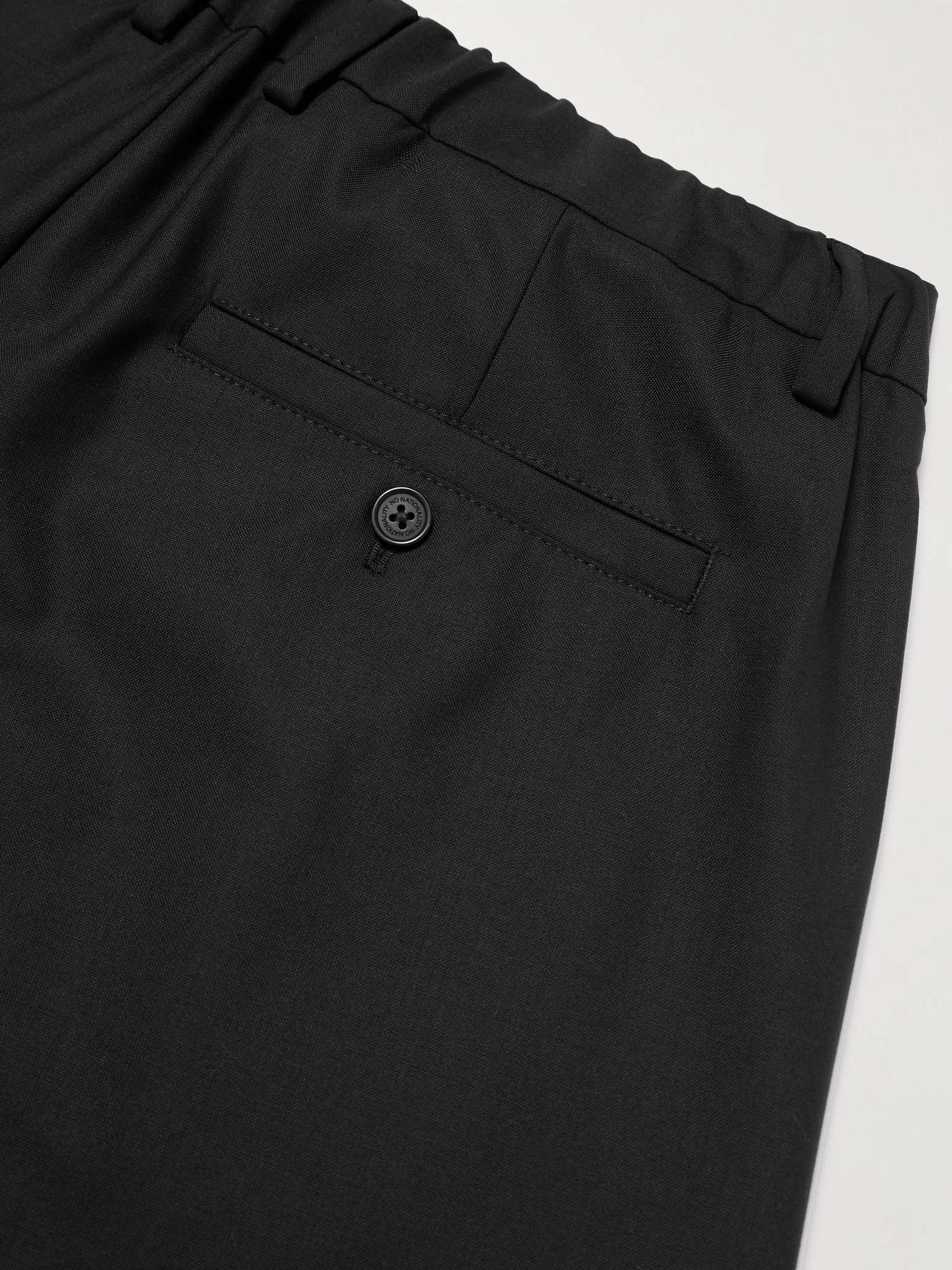 NN07 Kay 1088 Straight-Leg Pleated Recycled Woven Trousers for Men | MR ...