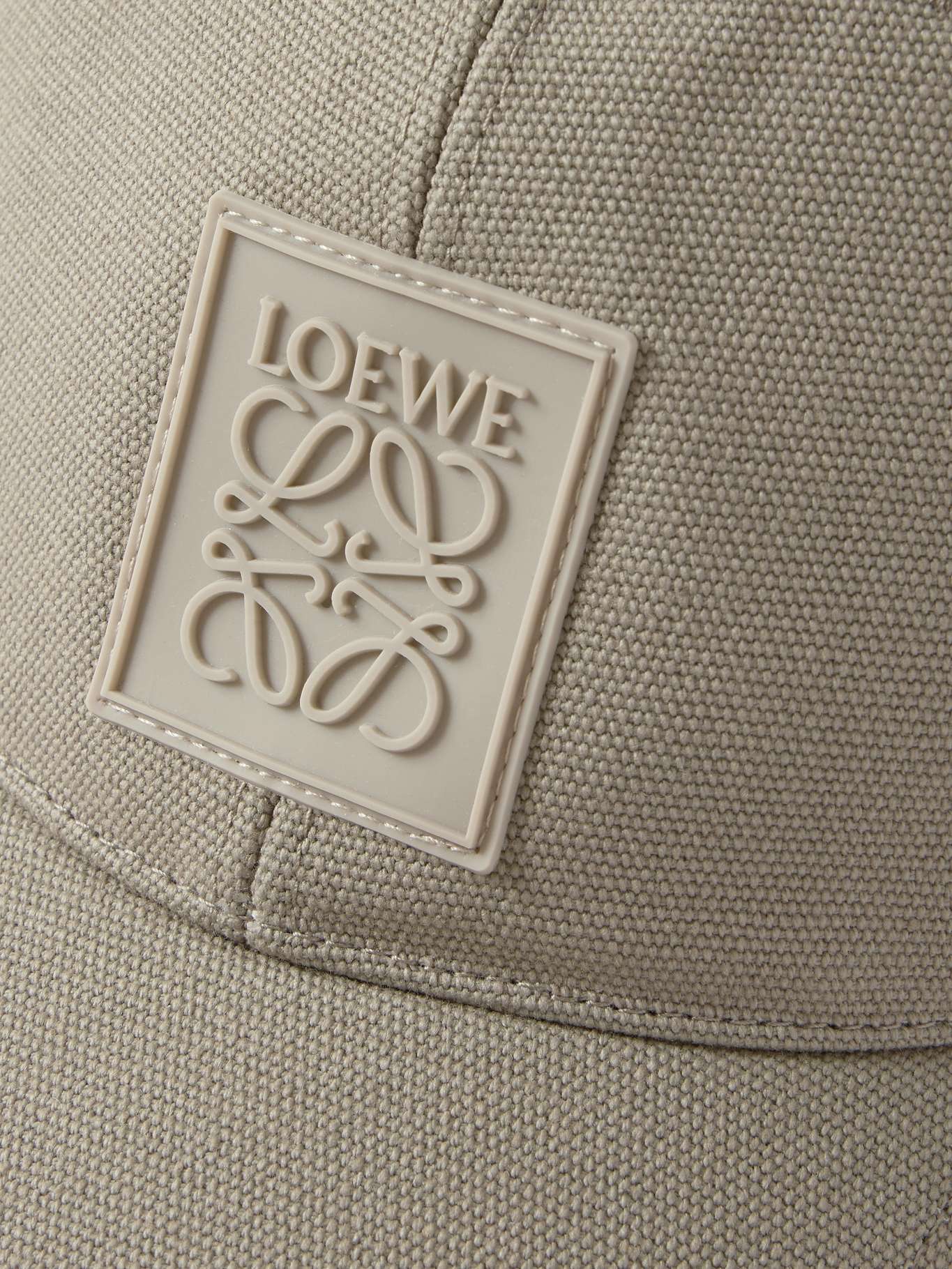 LOEWE Logo-Appliquéd Cotton-Canvas Baseball Cap for Men | MR PORTER