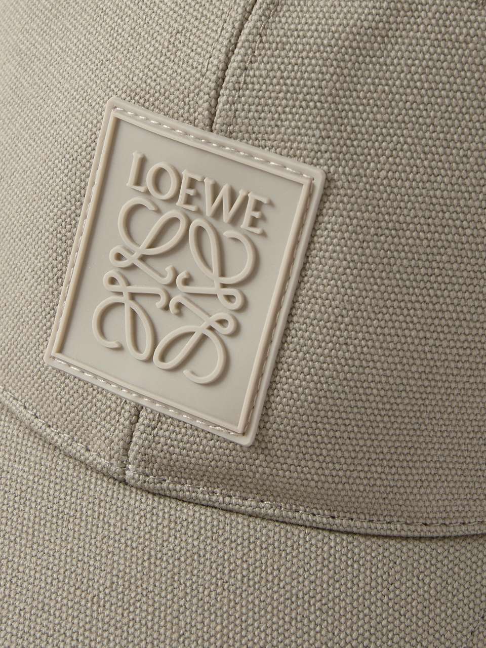 LOEWE Logo-Appliquéd Cotton-Canvas Baseball Cap for Men | MR PORTER