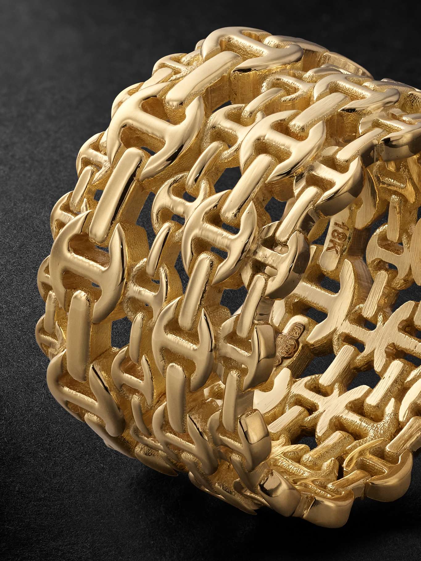 HOORSENBUHS Damash 18-Karat Gold Ring for Men | MR PORTER