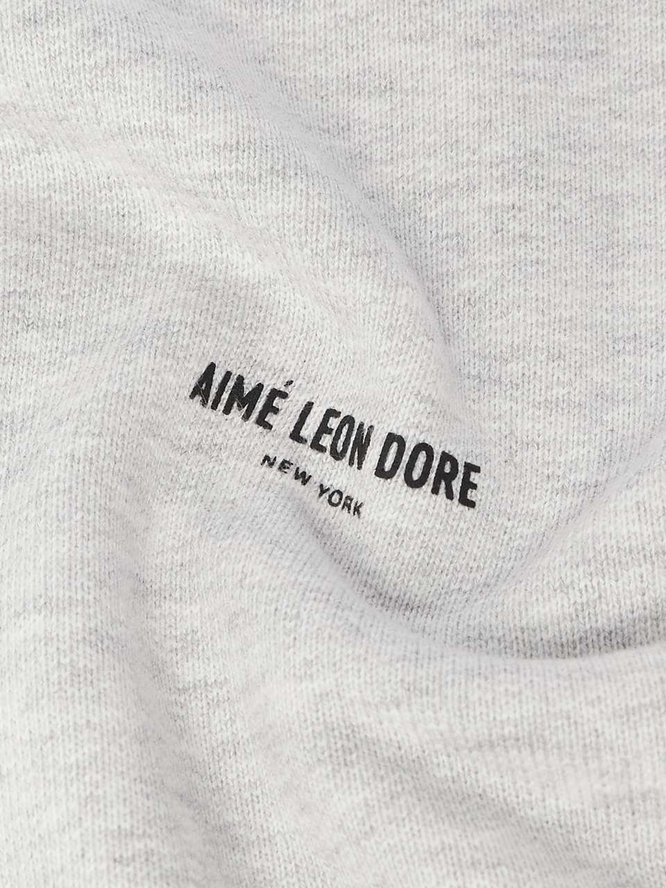 AIMÉ LEON DORE Logo-Print Cotton-Jersey Hoodie for Men | MR PORTER
