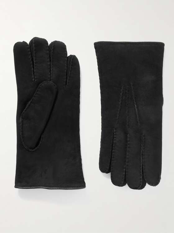 MR P. Shearling Gloves for Men | MR PORTER