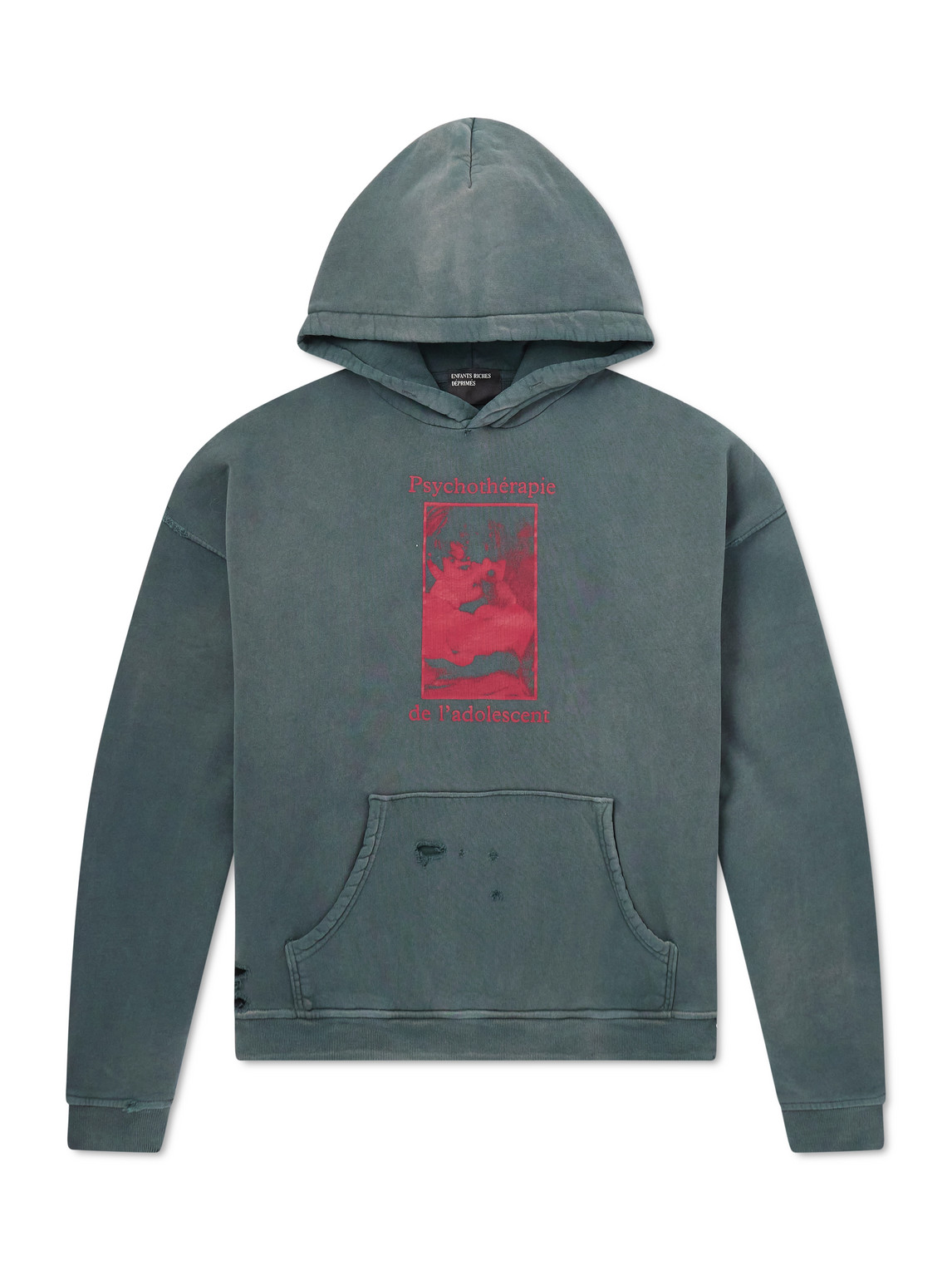 Enfants Riches Déprimés Green Sweet Surrender Of Alice Hoodie de Hombres