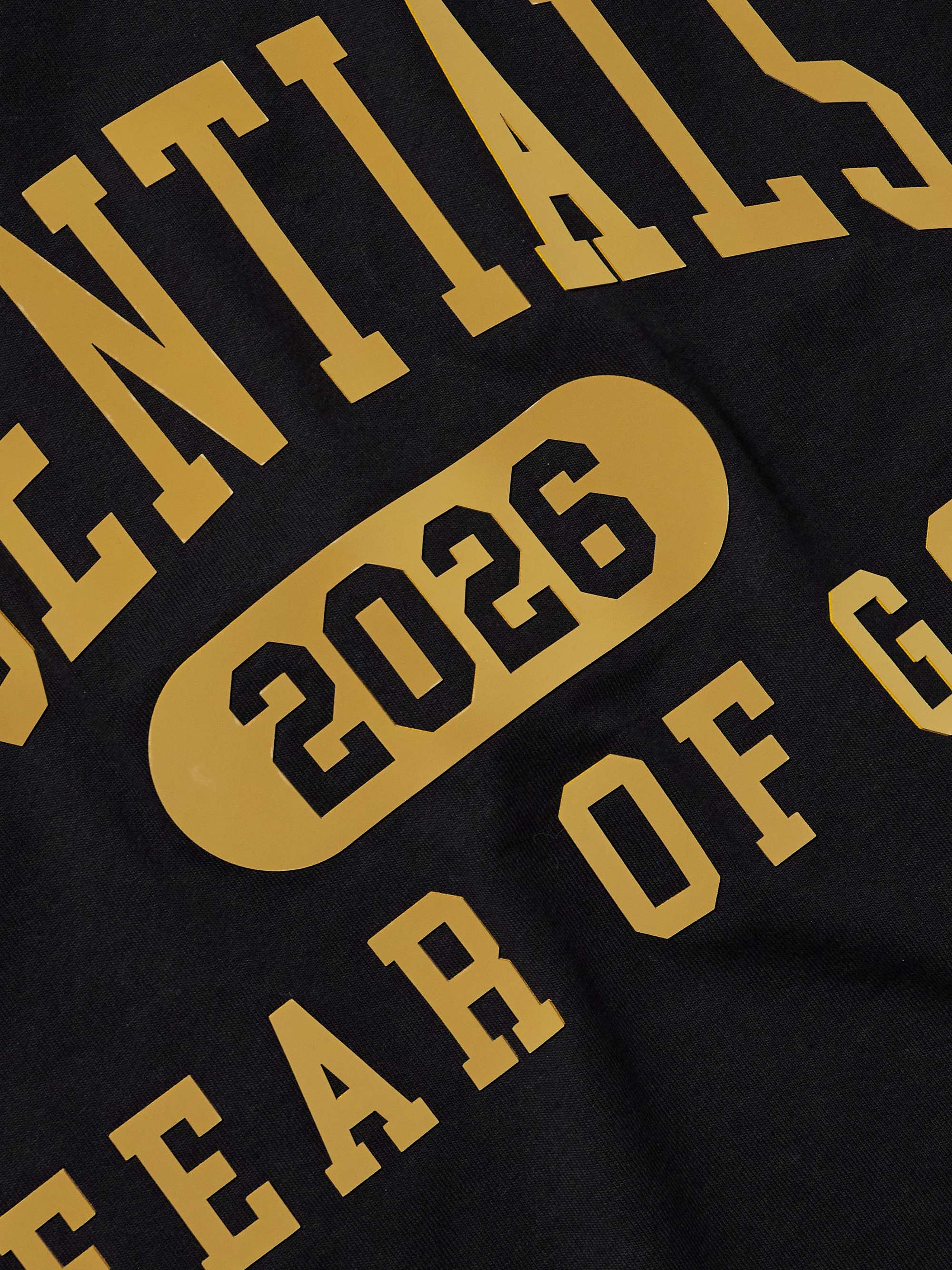 FEAR OF GOD ESSENTIALS Logo-Print Cotton-Jersey T-Shirt for Men | MR PORTER