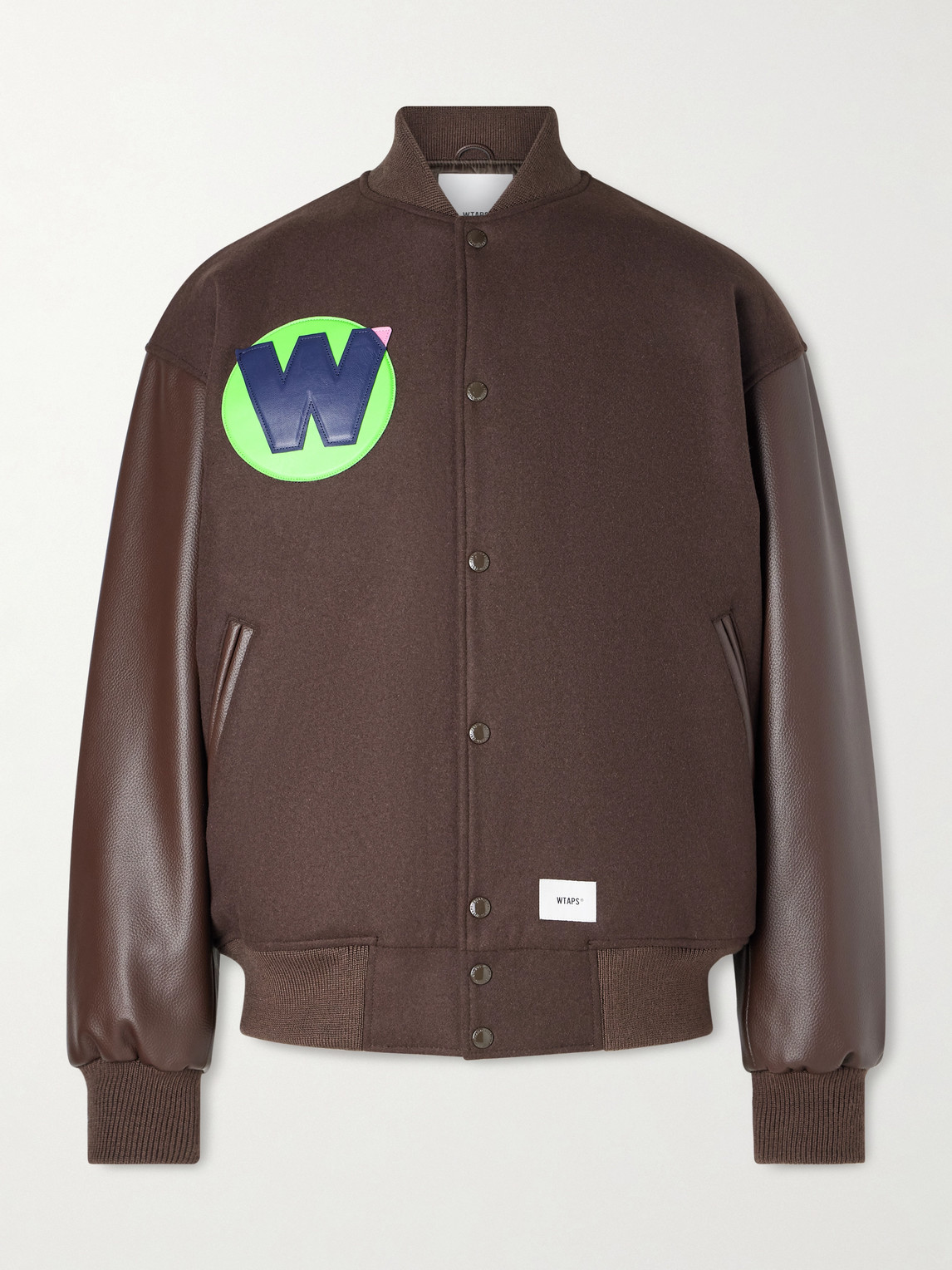 WTAPS - Logo-Appliquéd PERTEX® Nylon-Taffeta Jacket - Men - Black - S for Men