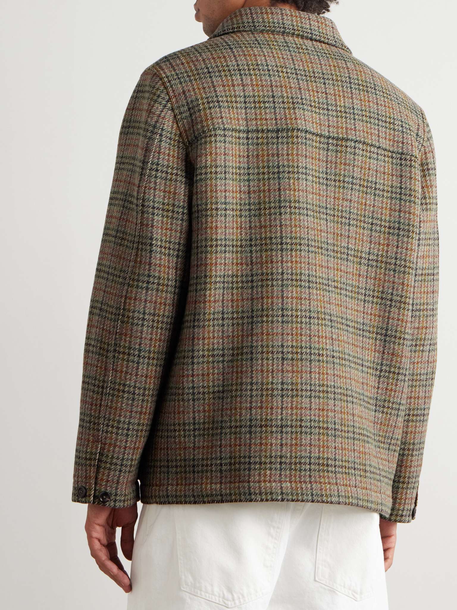 DRAKE'S Checked Wool-Tweed Jacket for Men | MR PORTER