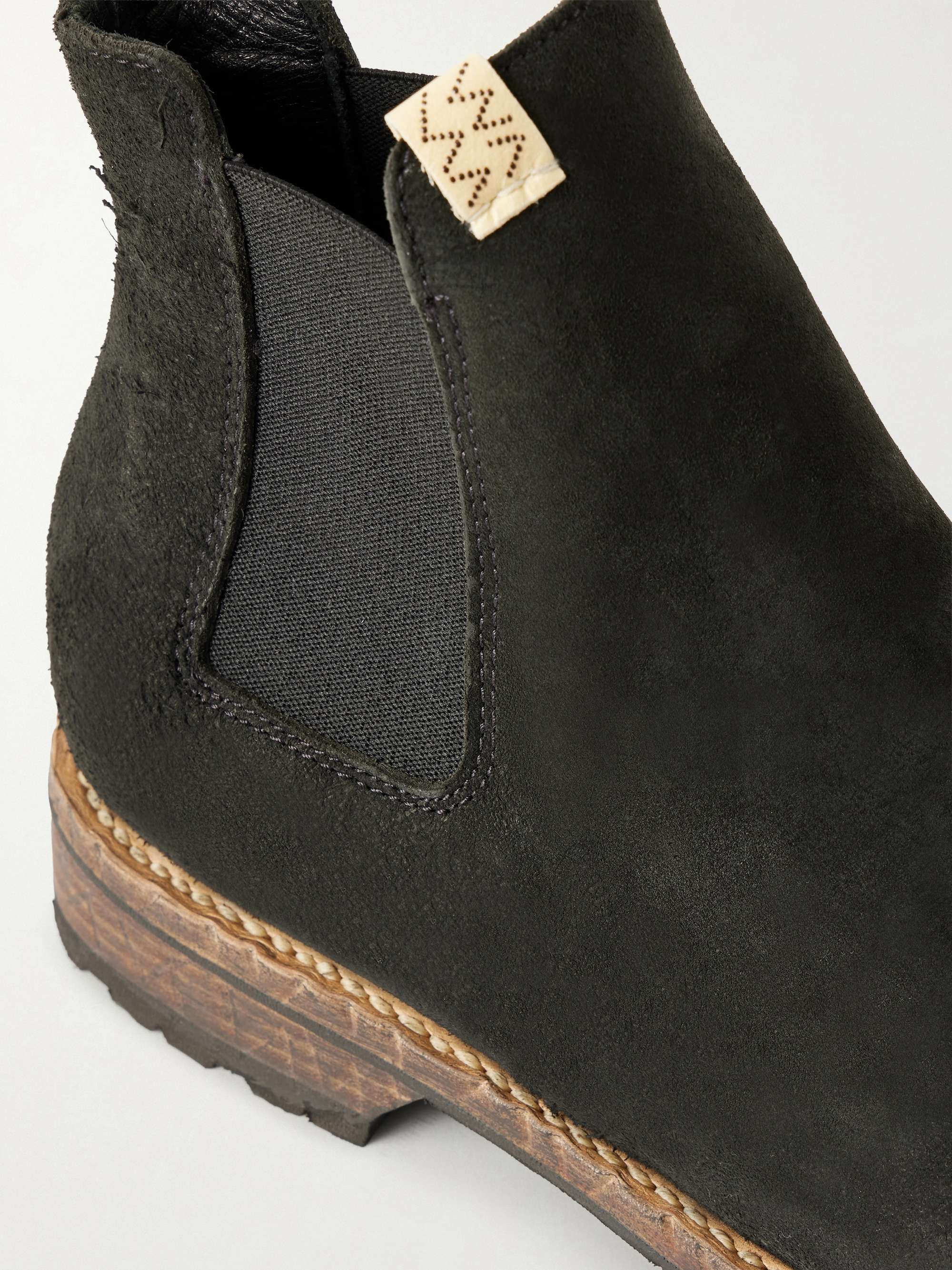 VISVIM Gornergrat Mid-Folk Suede Chelsea Boots for Men | MR PORTER