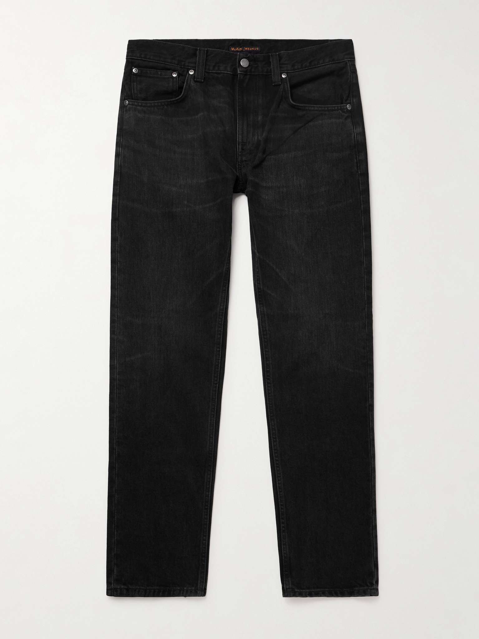 NUDIE JEANS Gritty Jackson Slim-Fit Straight-Leg Organic Jeans for Men ...