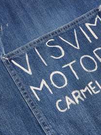 VISVIM Paint-Splattered Denim Jacket for Men | MR PORTER