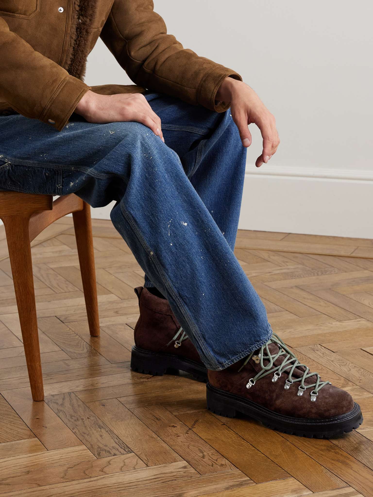 G.H. BASS Mason Suede Hiking Boots for Men | MR PORTER