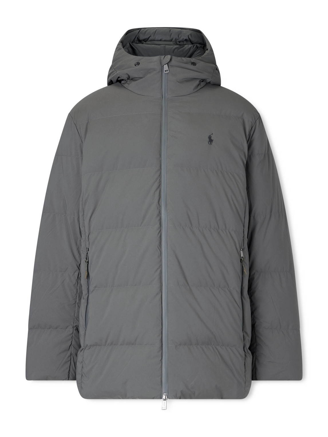 Polo Ralph Lauren - Logo-Embroidered Quilted Shell Down Jacket ...