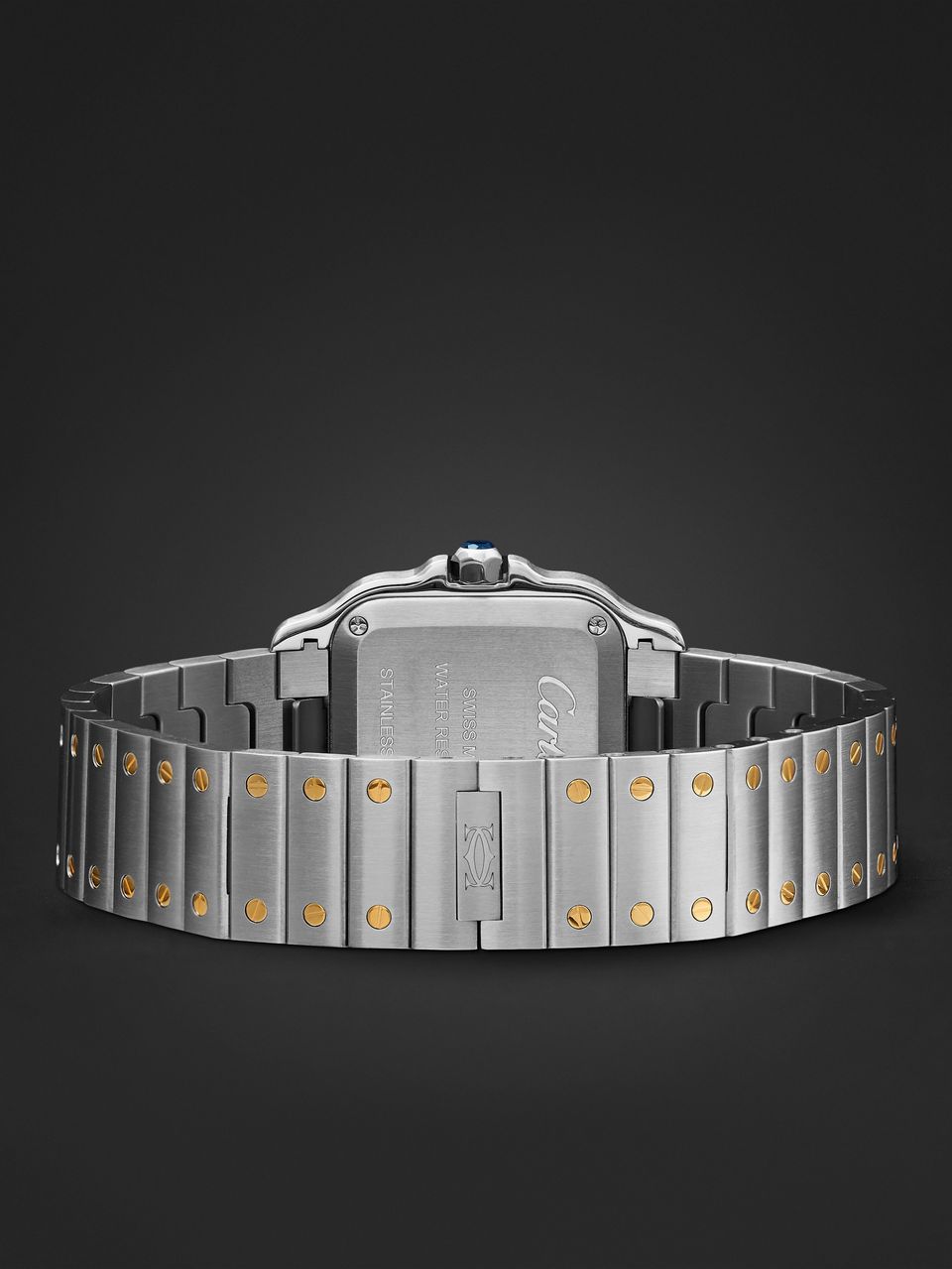 CARTIER Santos de Cartier Small 34.5mm Interchangeable Stainless Steel ...