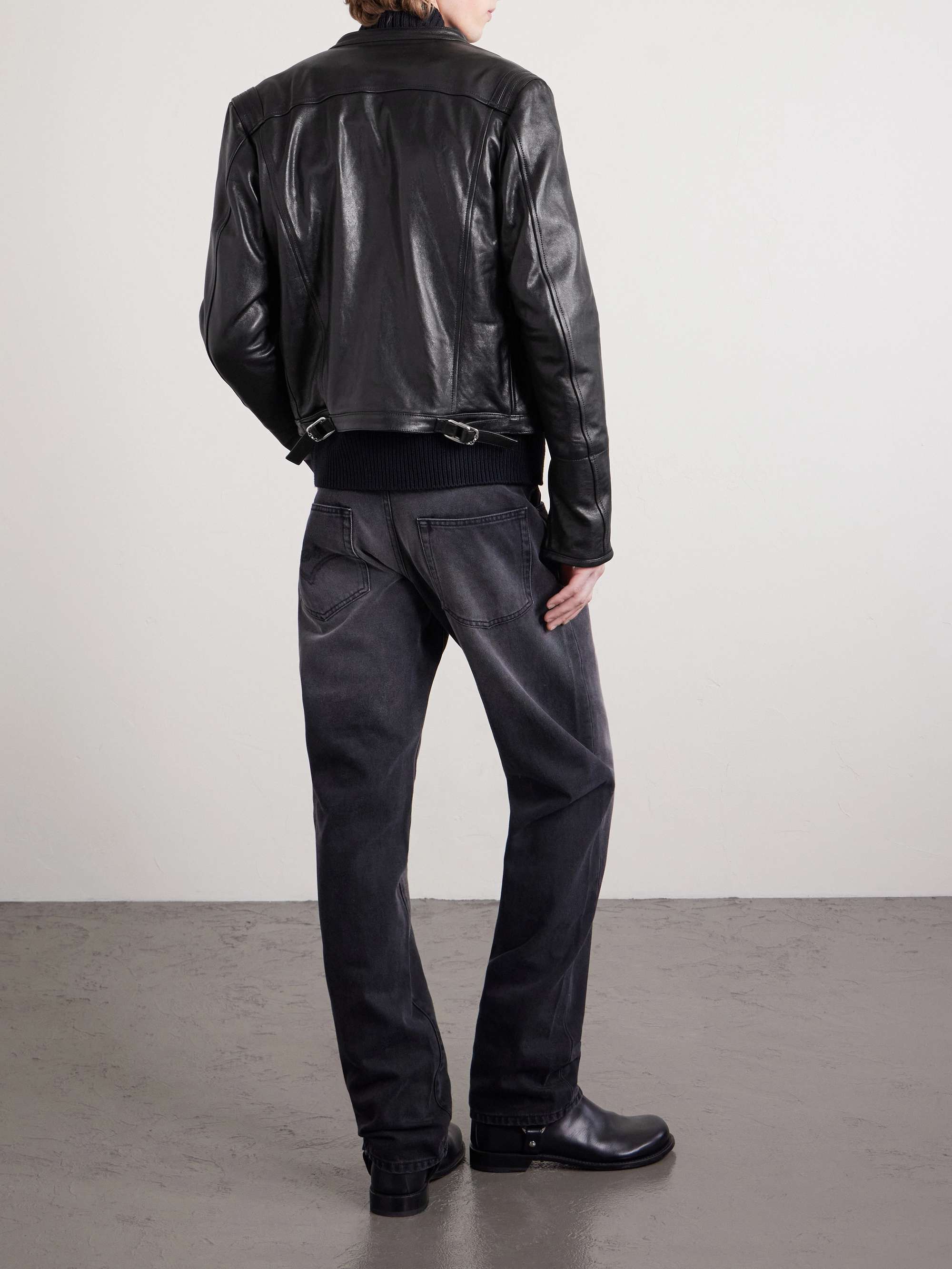 + HOORSENBUHS Giacca in pelle Race 424 da uomo | MR PORTER