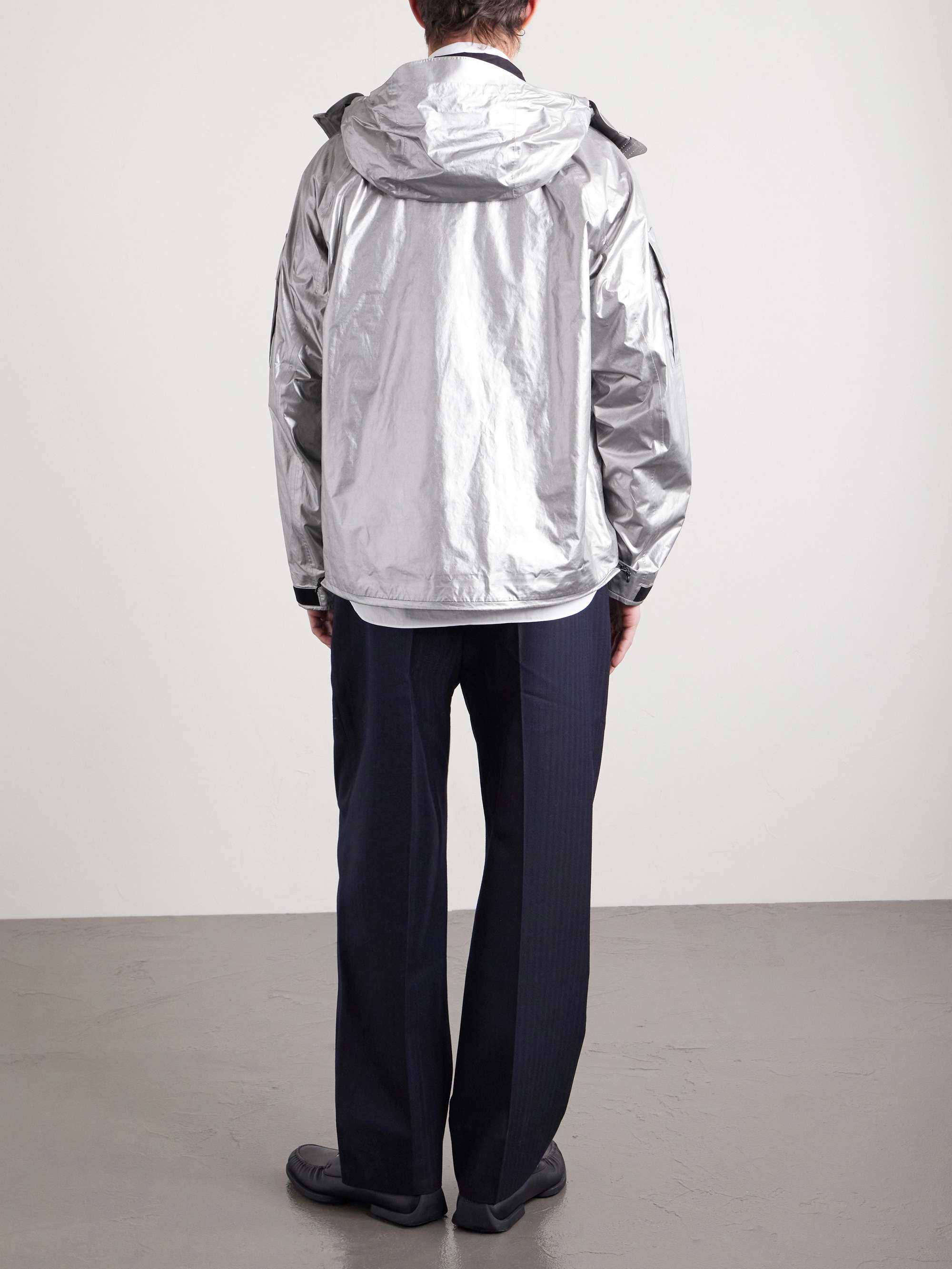 C.P. COMPANY Metropolis Metallic Shell Hooded Jacket for Men | MR PORTER