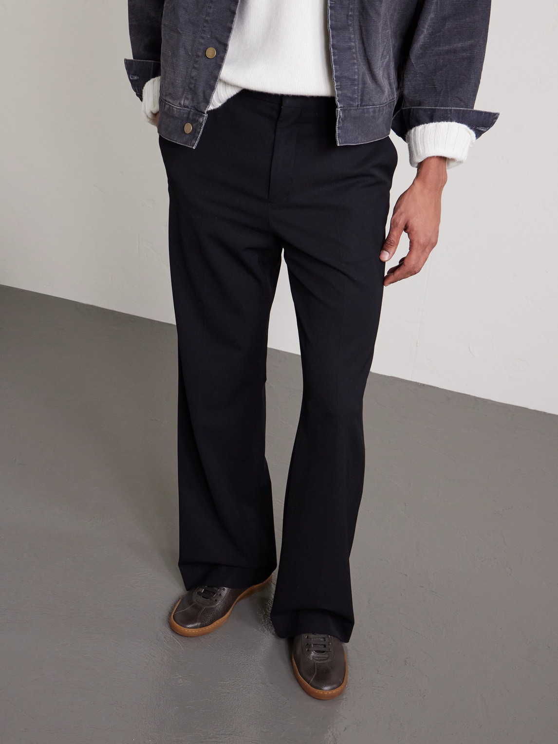 Officine Creative - Halo 001 Deerskin Sneakers - Curated Menswear