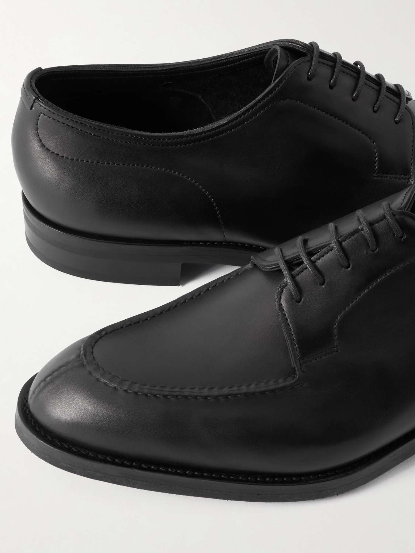 EDWARD GREEN Dover Leather Derby Shoes for Men | MR PORTER