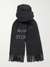 ACNE STUDIOS Venus 1996 Logo-Jacquard Fringed Wool Scarf for Men | MR ...