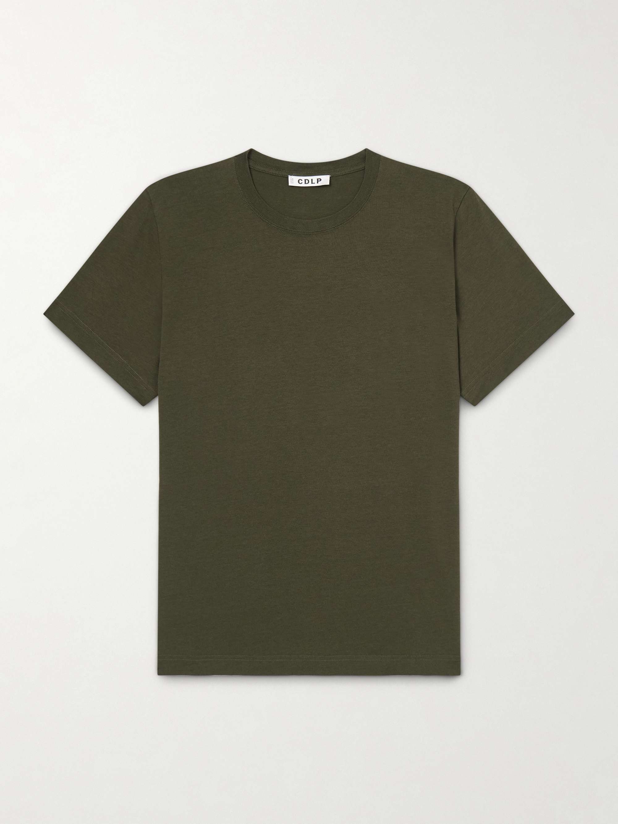 CDLP Lyocell And Pima Cotton Blend Jersey T Shirt For Men MR PORTER CDLP Lyocell And Pima Cotton Blend Jersey T Shirt For Men MR PORTER