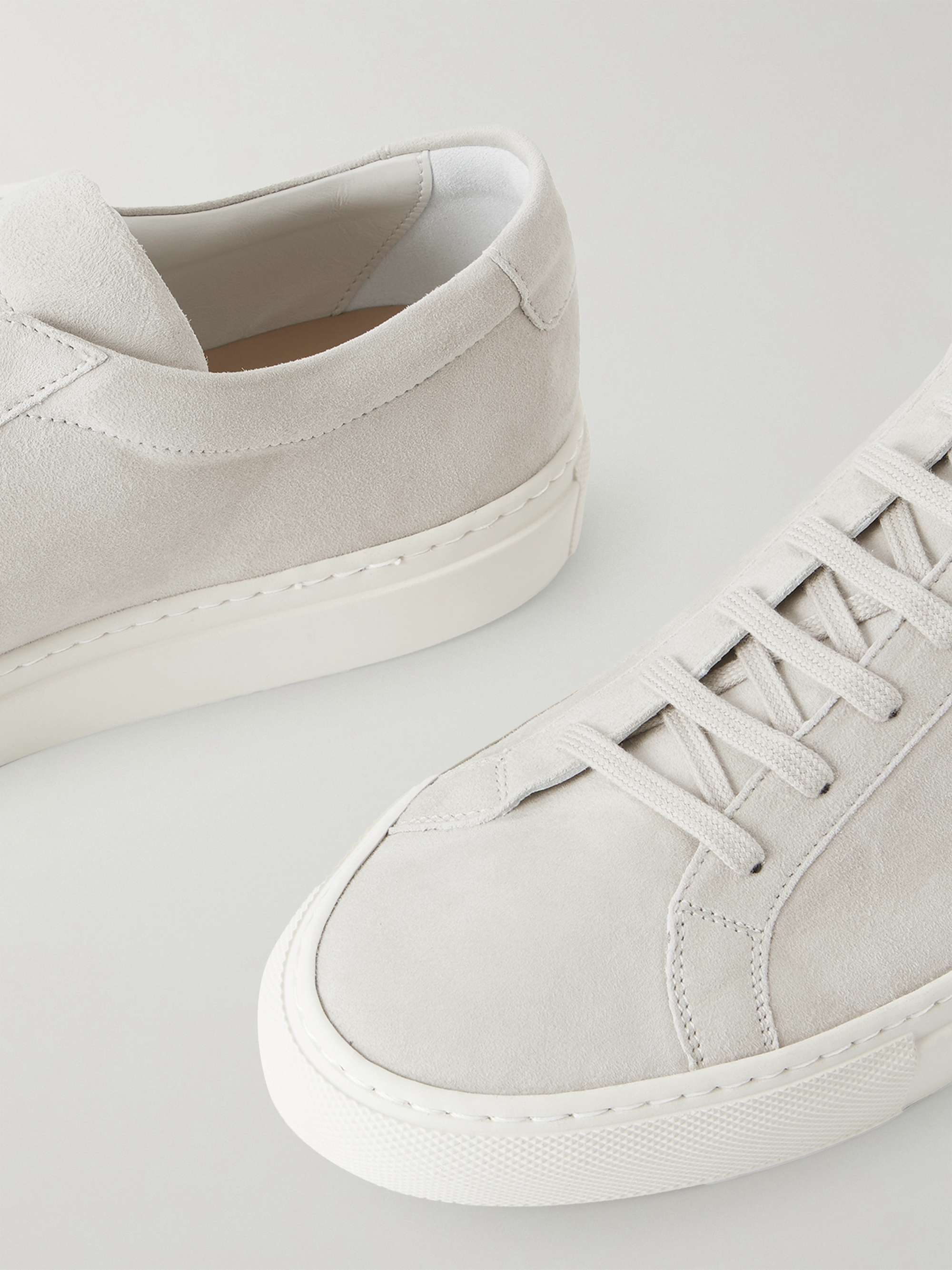 COMMON PROJECTS Achilles Premium Suede Sneakers for Men | MR PORTER