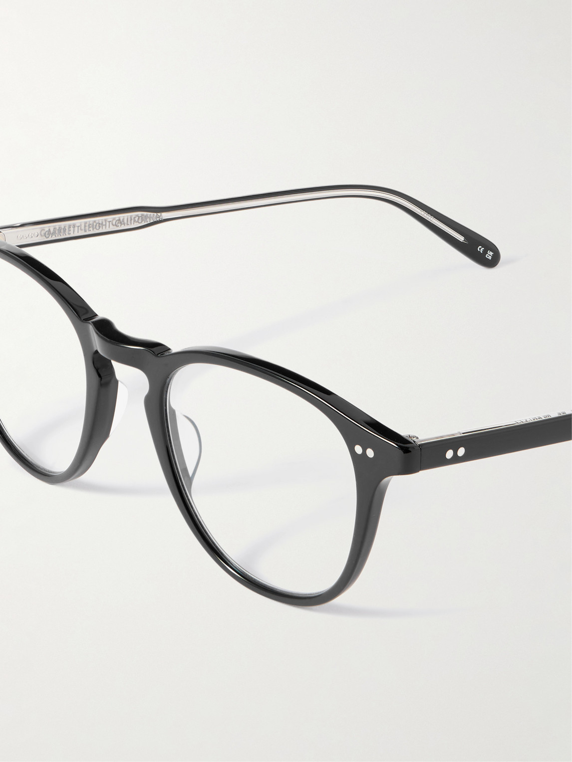 Garrett Leight California Optical - Hampton Round-Frame Acetate and ...