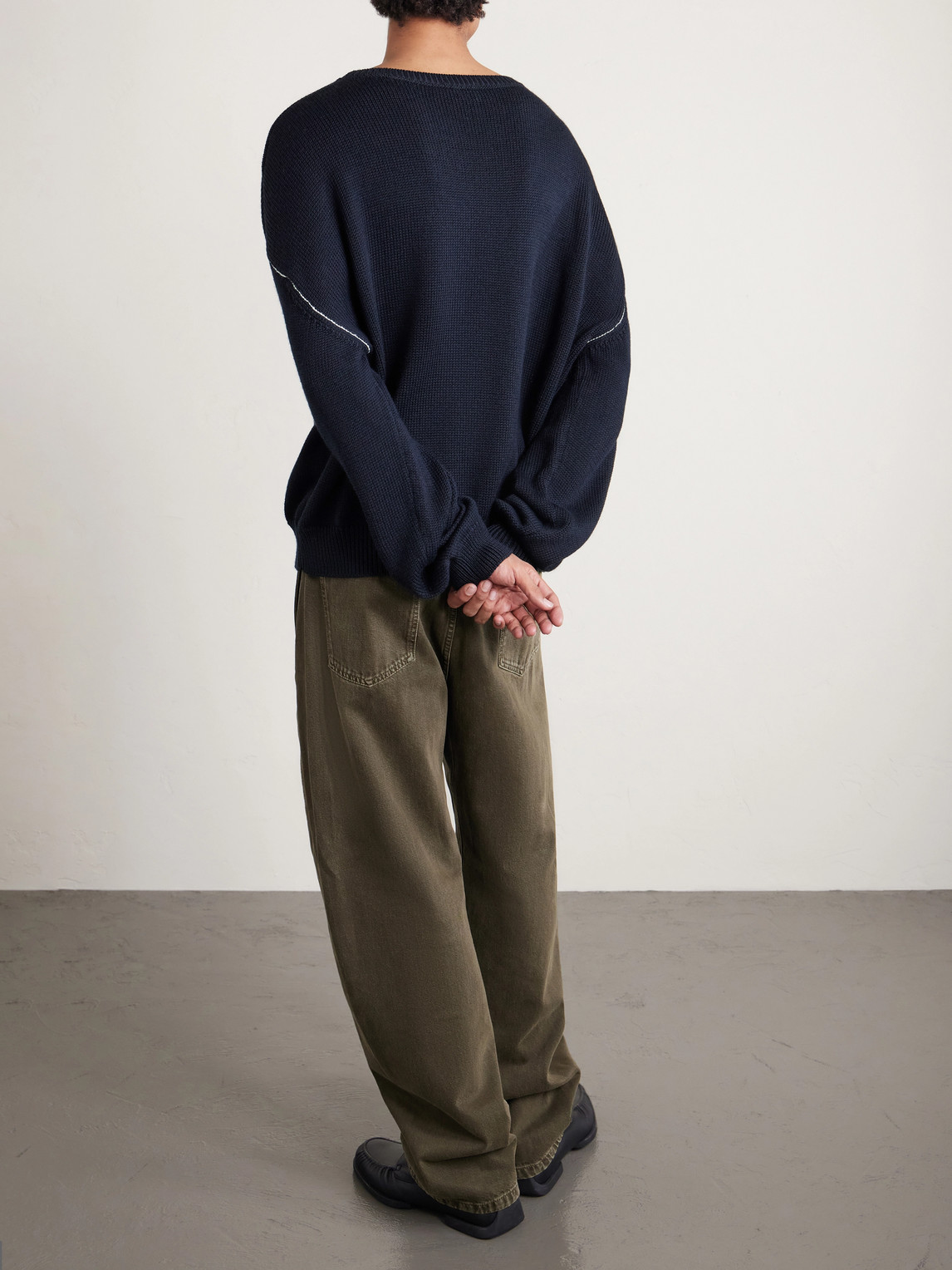 A.P.C. - Logo-Intarsia Wool-Blend Sweater - Curated Menswear