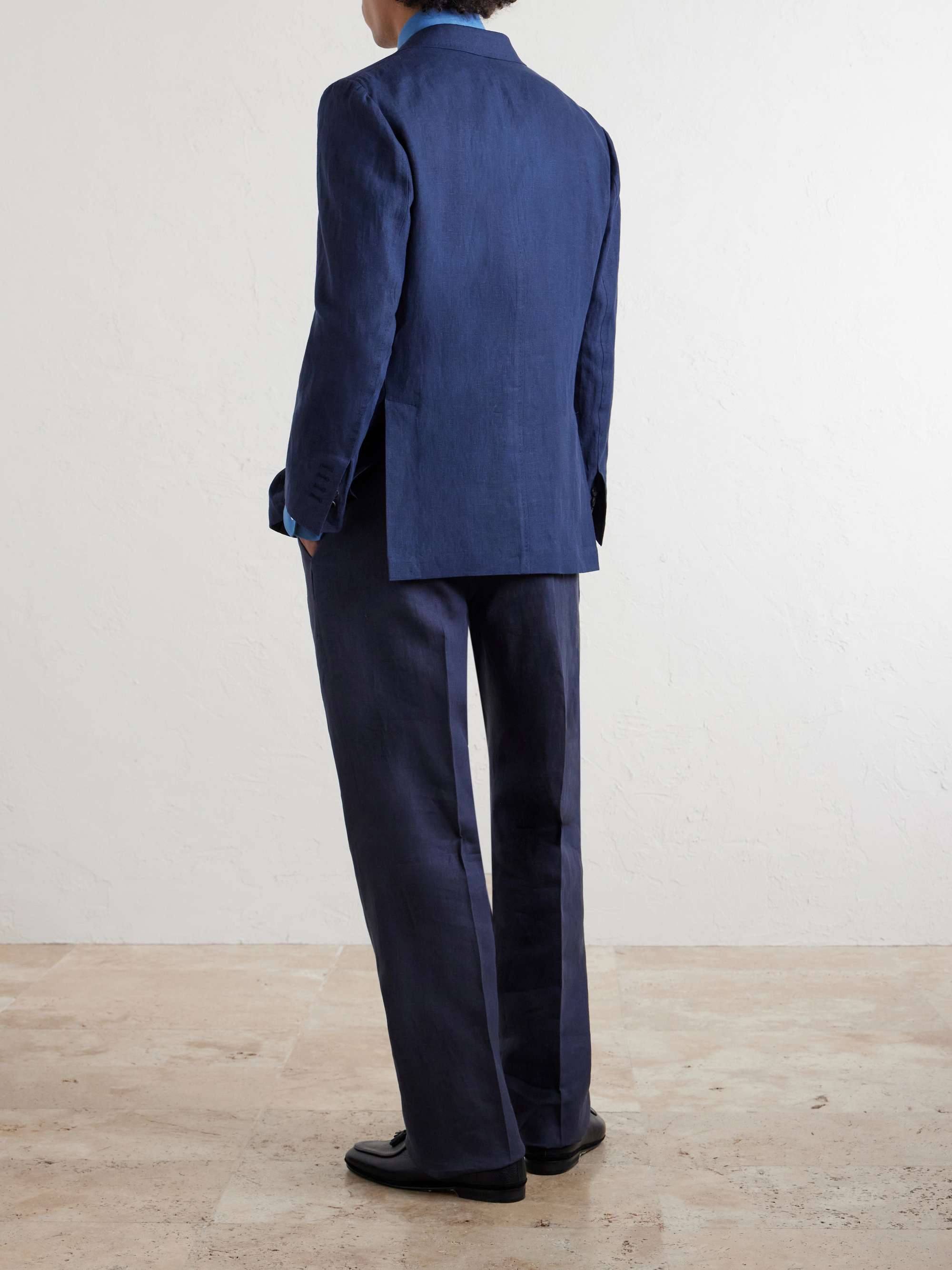 RUBINACCI Linen Suit Jacket for Men | MR PORTER