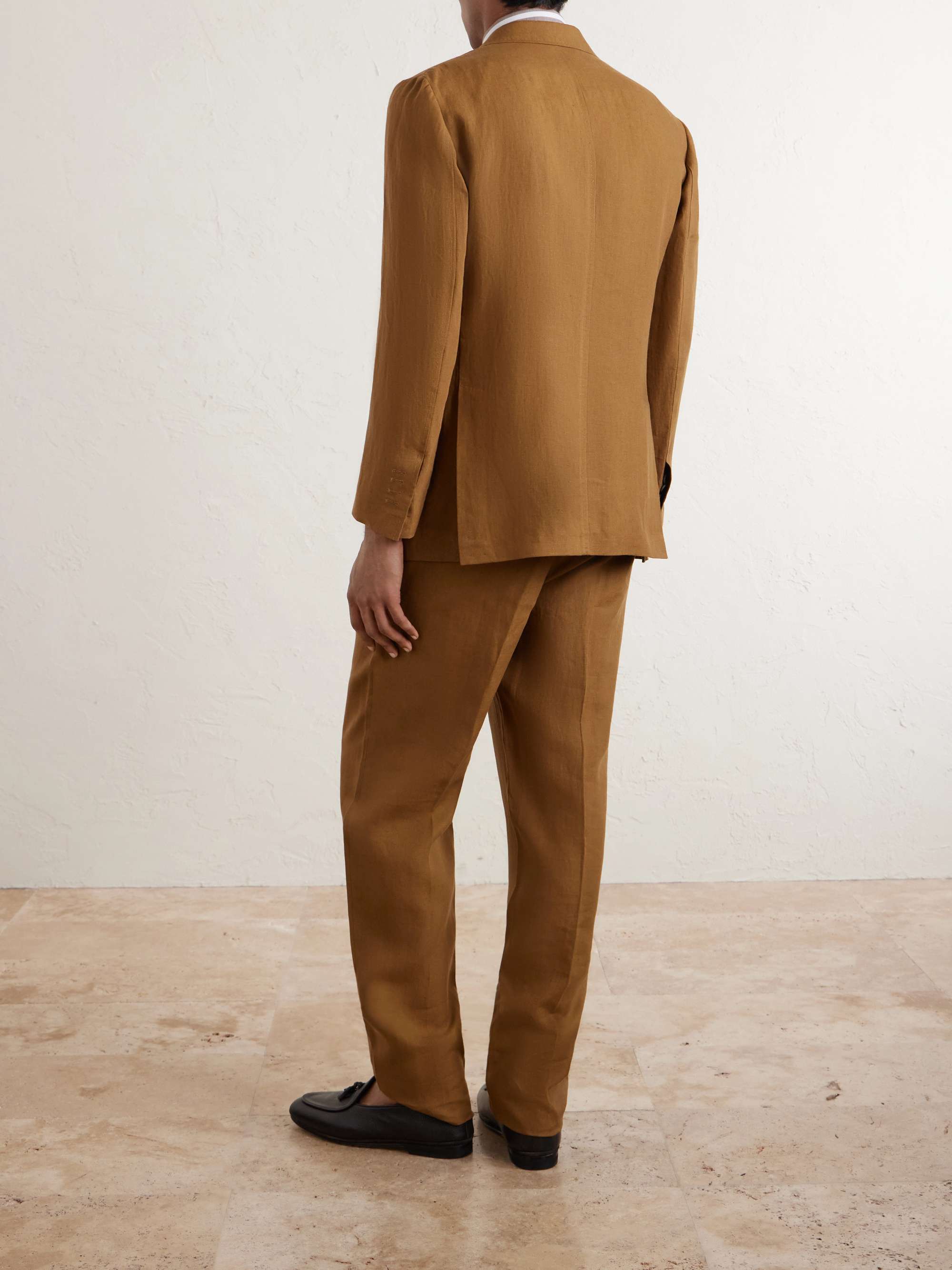 RUBINACCI Linen Suit Jacket for Men | MR PORTER