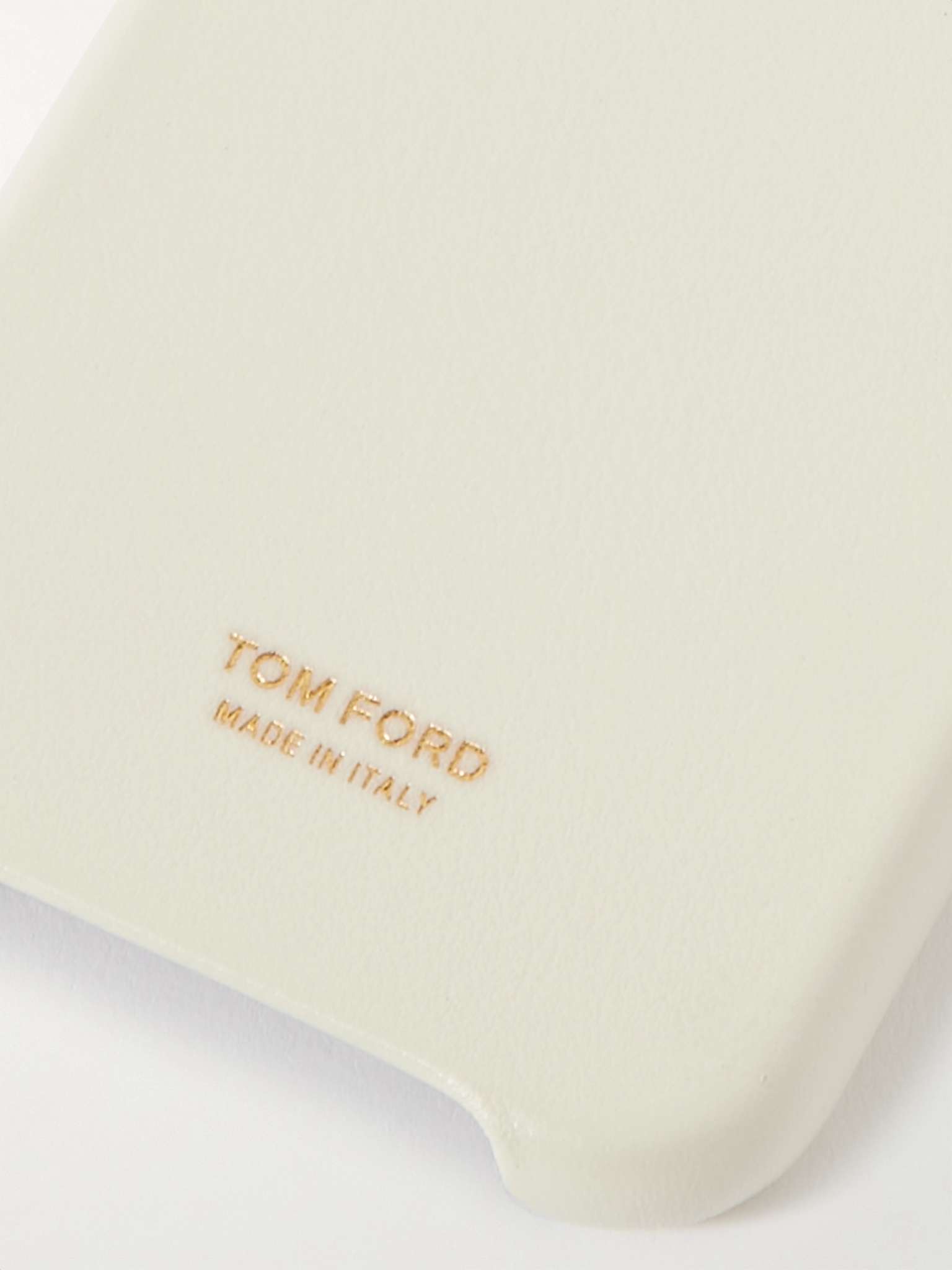 TOM FORD Logo-Detailed Leather iPhone 11 Pro Phone Case for Men | MR PORTER