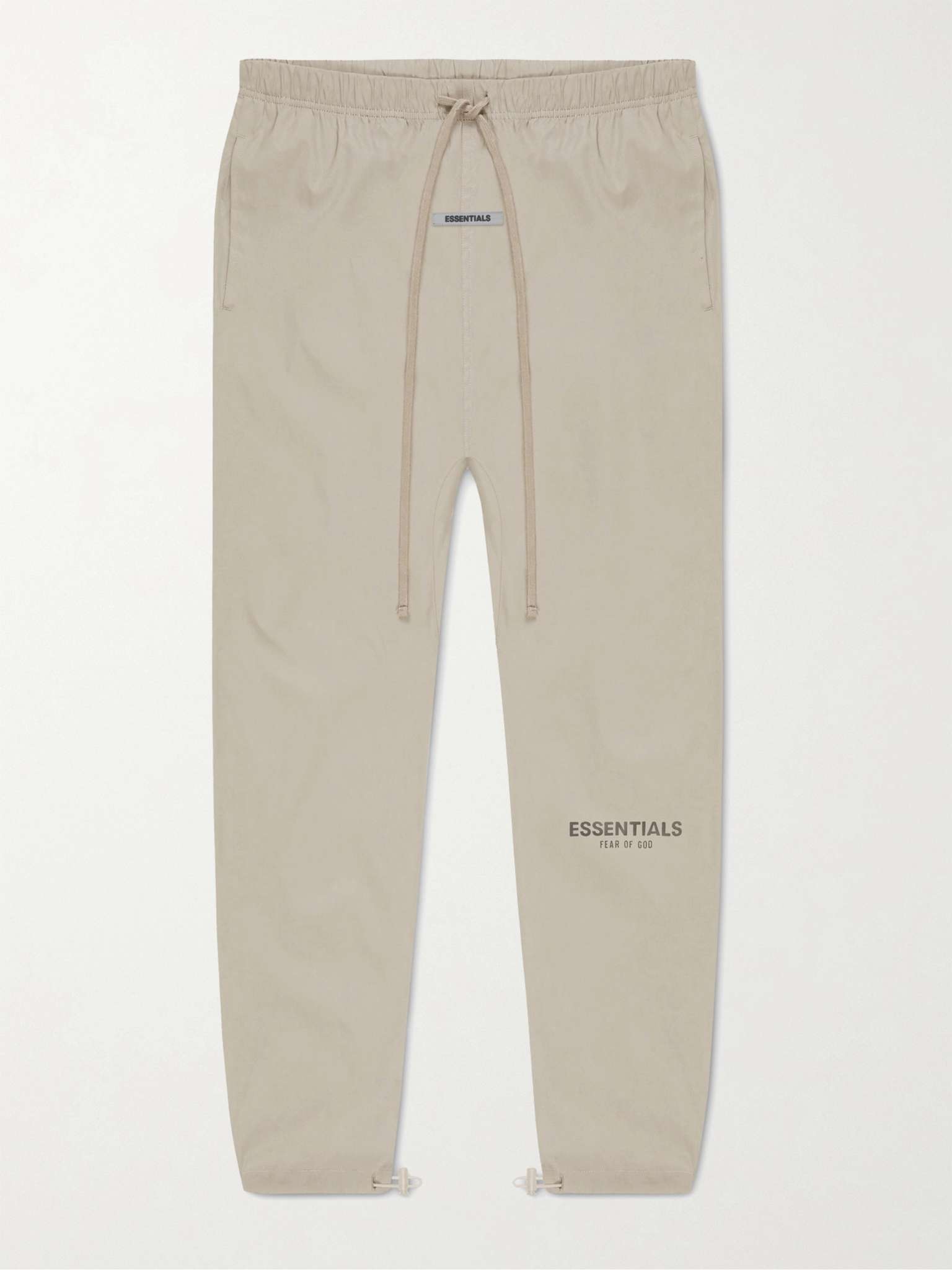 FEAR OF GOD ESSENTIALS Logo-Print Cotton and Nylon-Blend Sweatpants for ...