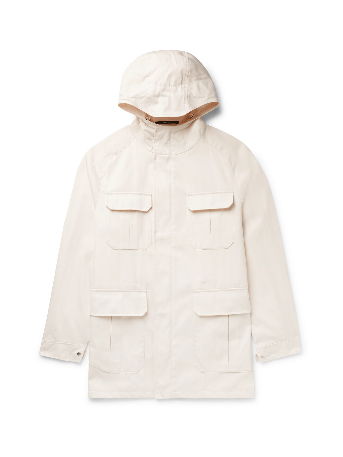 Saman Amel - Tech-Twill Field Jacket - Men - Neutrals - IT 54 | The ...