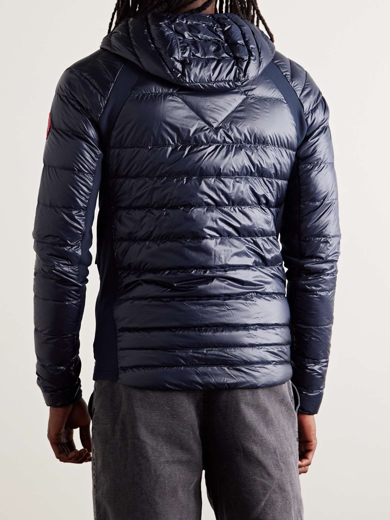 CANADA GOOSE Hybridge Lite Slim-Fit Quilted Shell Hooded Down Jacket ...