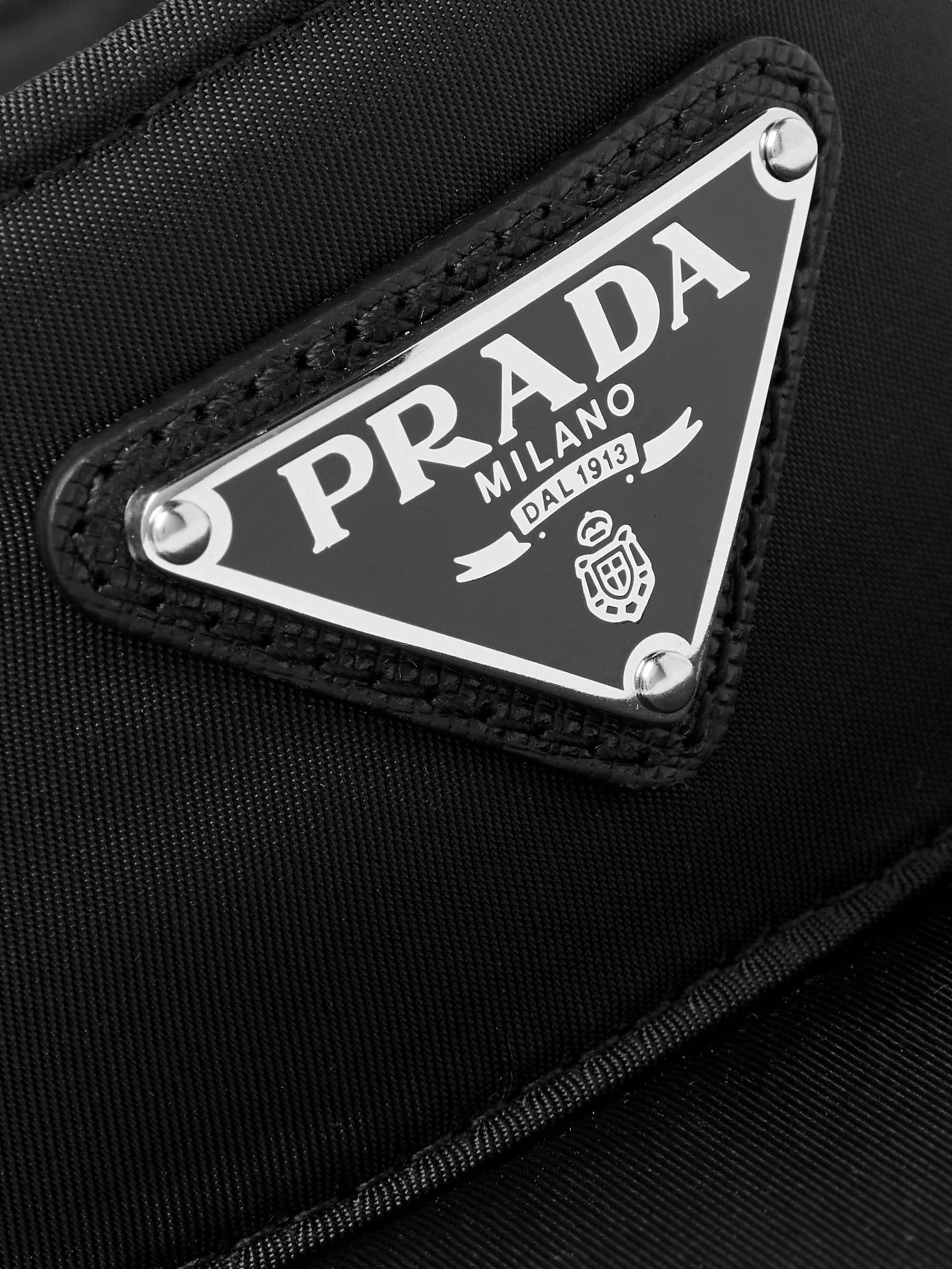 PRADA Logo-Appliquéd Nylon Visor for Men | MR PORTER