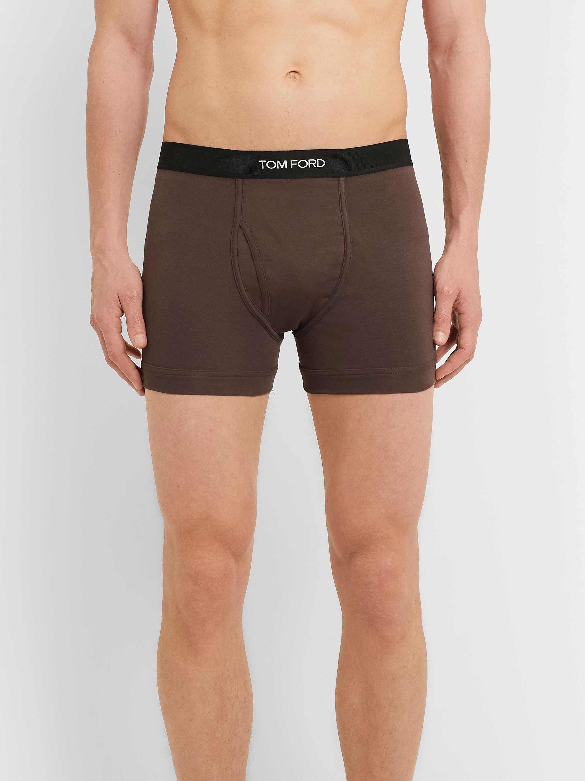 Tom Ford Stretch Cotton Boxer Briefs For Men Mr Porter