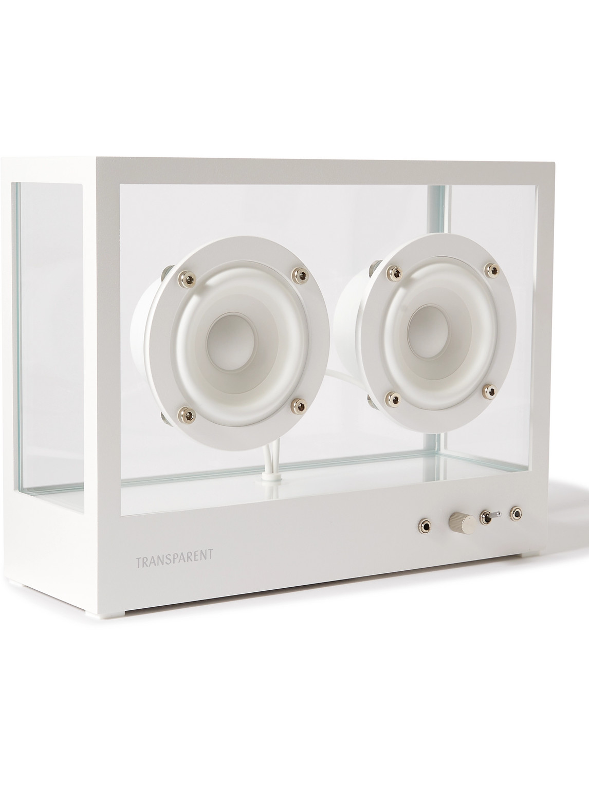 TRANSPARENT SPEAKER - Transparent Speaker - Men - White於男裝