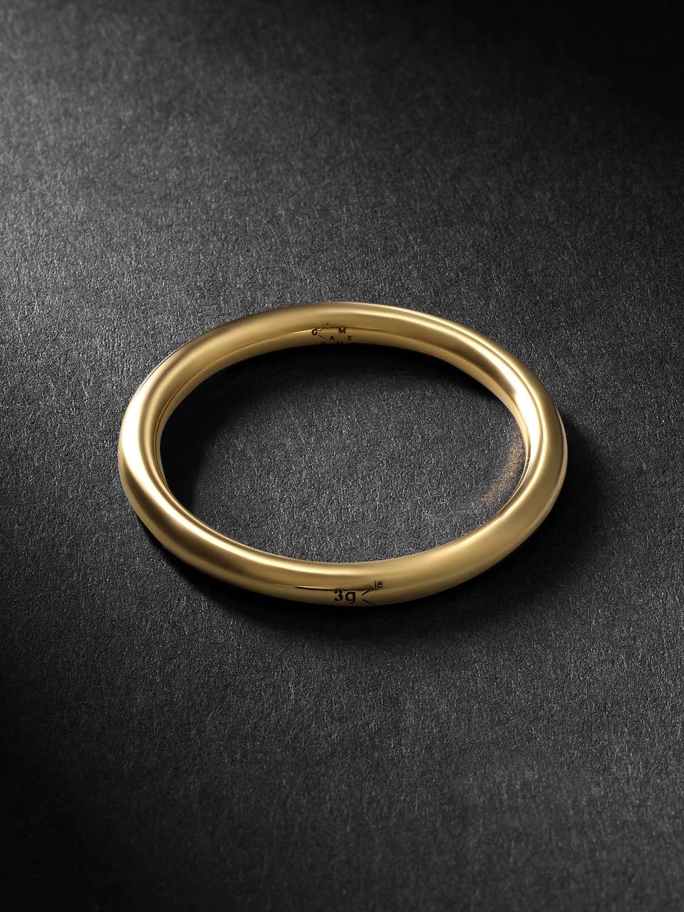 LE GRAMME Le 3 Polished 18-Karat Gold Ring for Men | MR PORTER