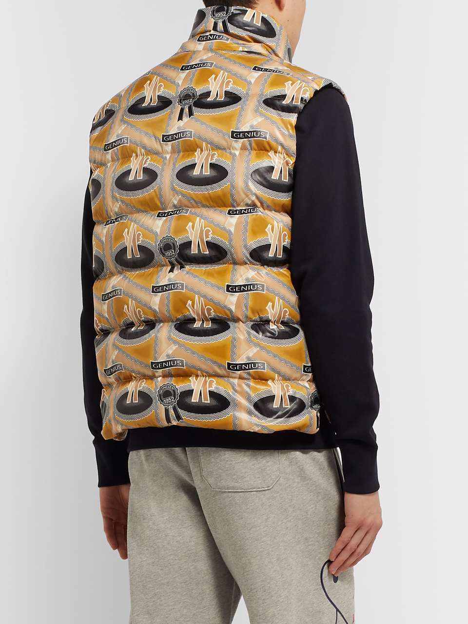 MONCLER GENIUS + Fergus Purcell 2 Moncler 1952 Parker Printed Quilted ...